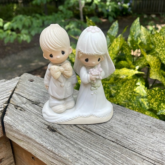 Enesco | Art | Enesco Jonathan David Precious Moments 979 Bride Groom ...